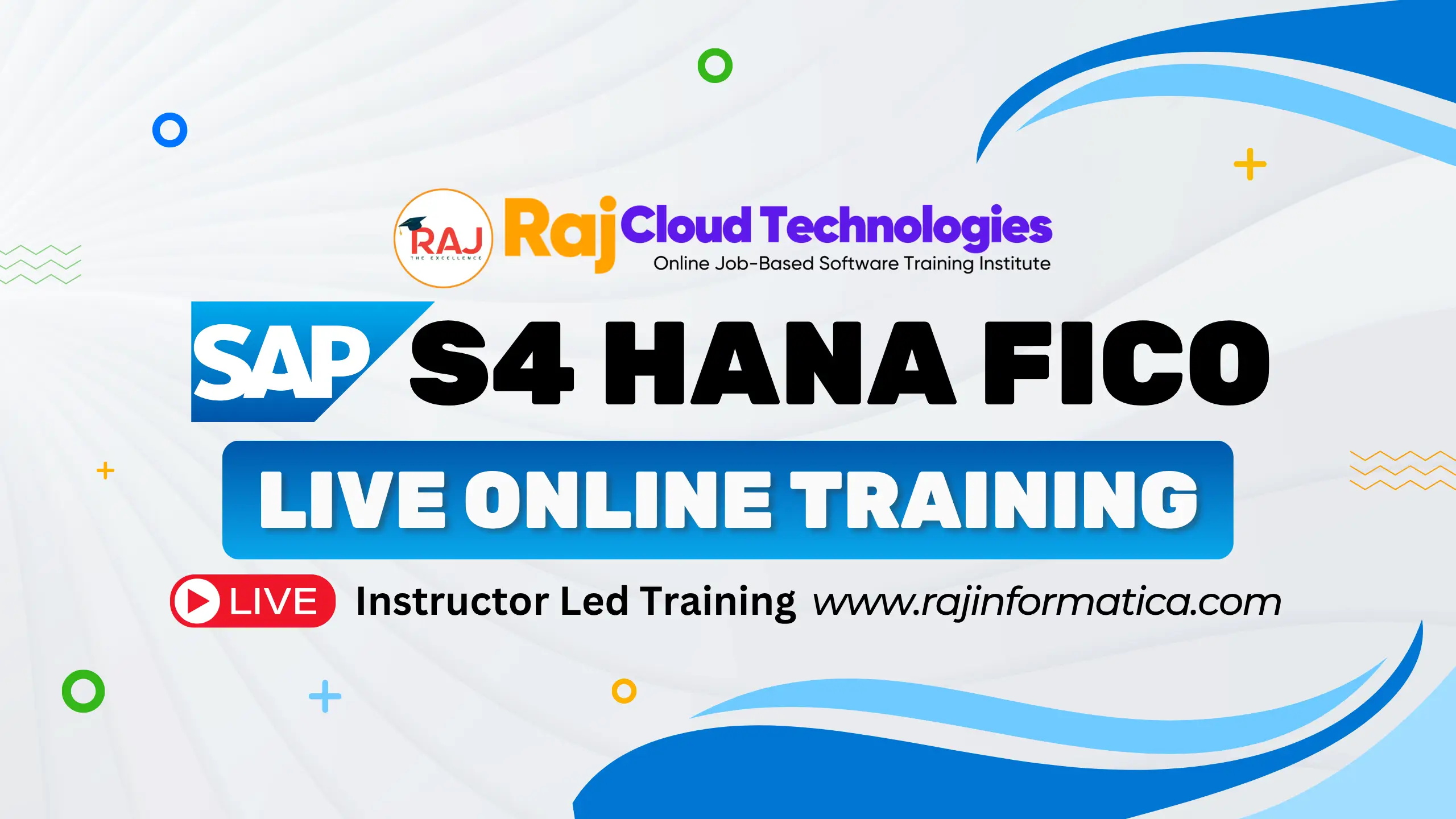 SAP S4 Hana FICO Training – B02 – Raj Cloud Technologies